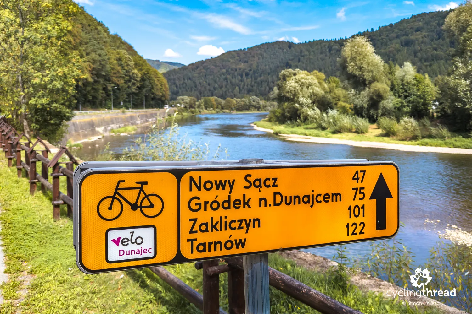 Velo Dunajec in Małopolska - the most beautiful cycle route in Poland