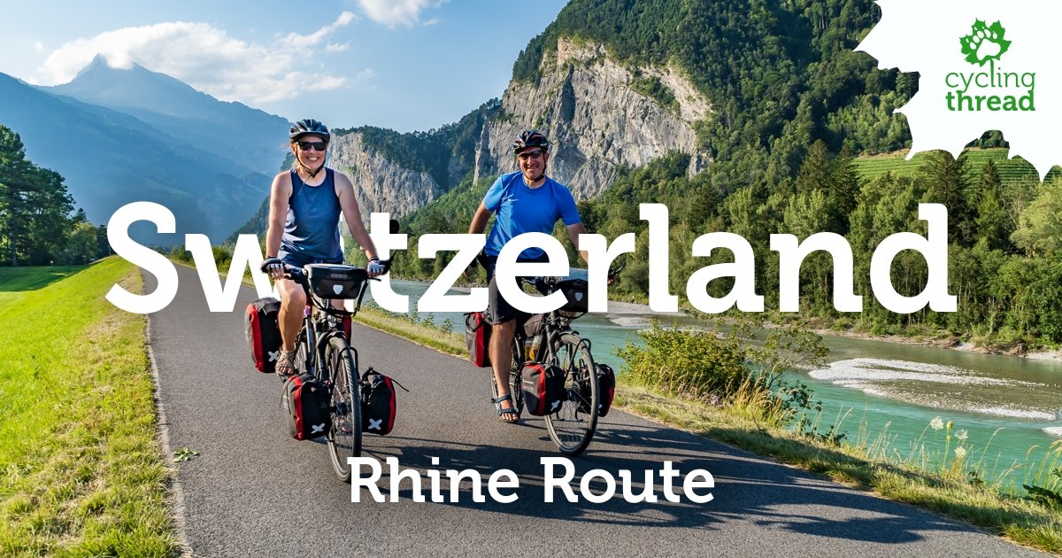 Switzerland and the Rhine Cycle Route: one of the most beautiful in Europe